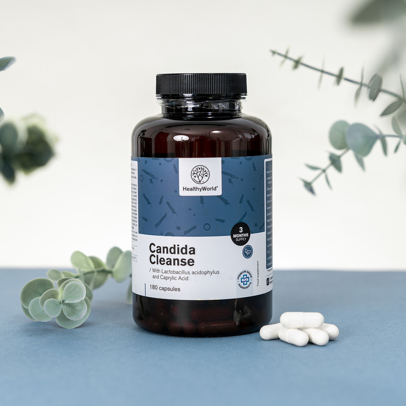 Candida Cleanse, 180 капсули - HealthyWorld.bg