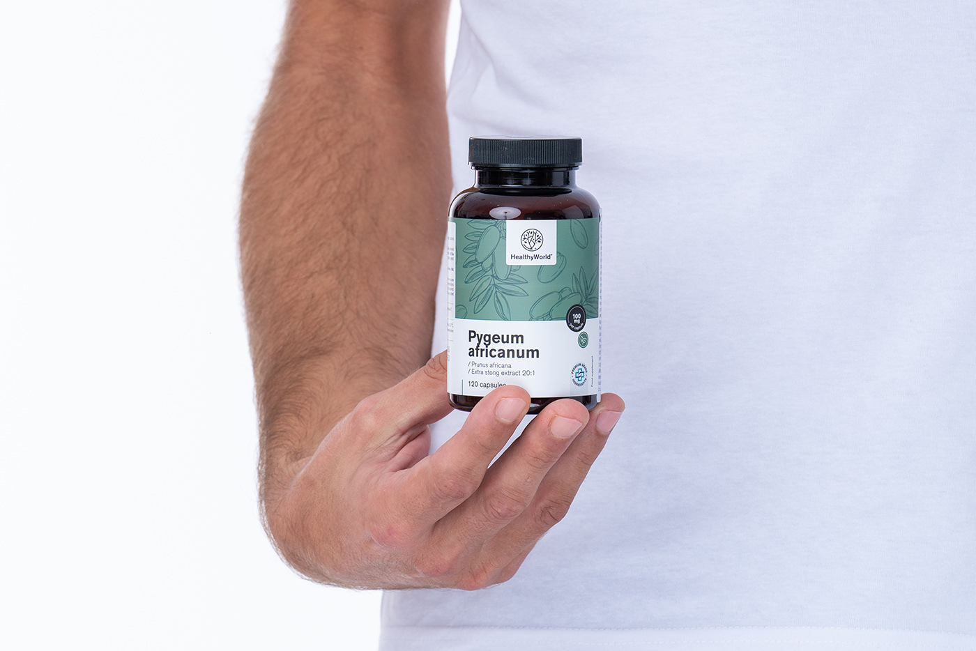 Пигеум – екстракт от африканска слива, 120 капсули - HealthyWorld.bg